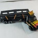 Vintage REMCO Racing 1986 Semi Car Carrier Transport Truck Toy Black 12 ...