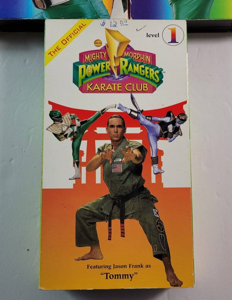 Lot 5 Mighty Morphin Power Rangers VHS Tapes Green Ranger - Etsy