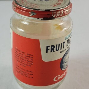 Vintage Gerber Baby Food Jar 1960s Fruit Dessert Tapioca Junior Dessert - Etsy