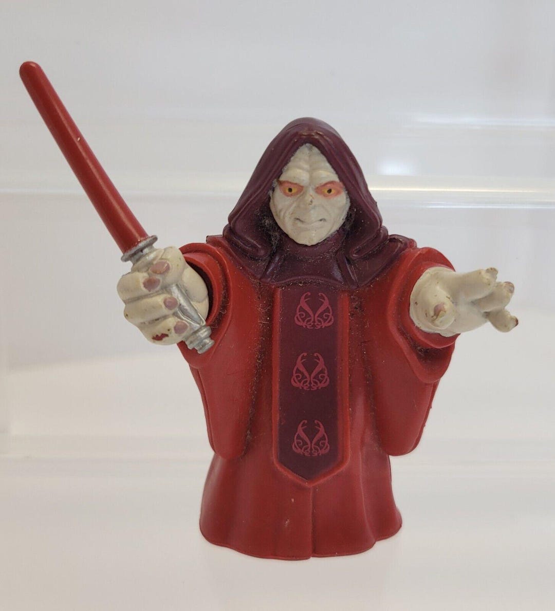 Hasbro Star Wars Galactic Heroes EMPEROR Figure Darth Sidious in Red ...