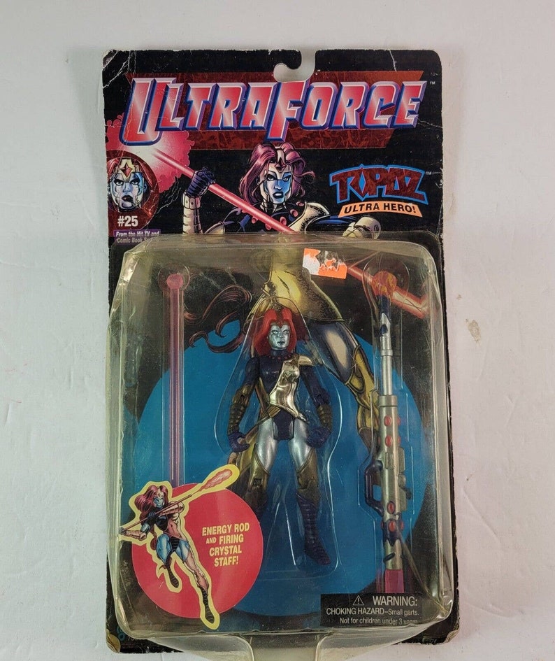 Vintage Ultraforce Topaz Ultra Hero Action Figure Galoob 75596 - Etsy