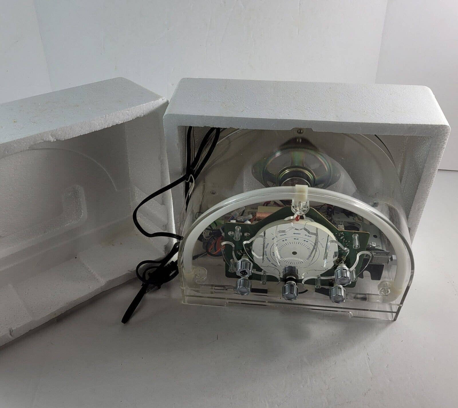 Vtg Sonic Clear See Thru AM/FM Neon Radio Cassette Radio Works - Etsy