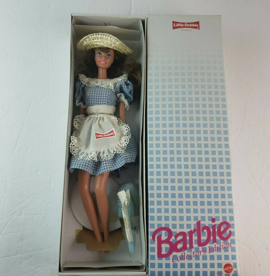 Vintage Barbie Little Debbie Collectors Edition New Open Box 1992 ...