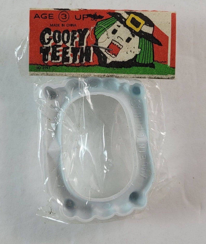 Vintage Halloween Witch Goofy Teeth Collectable Sealed 1990's NOS ...