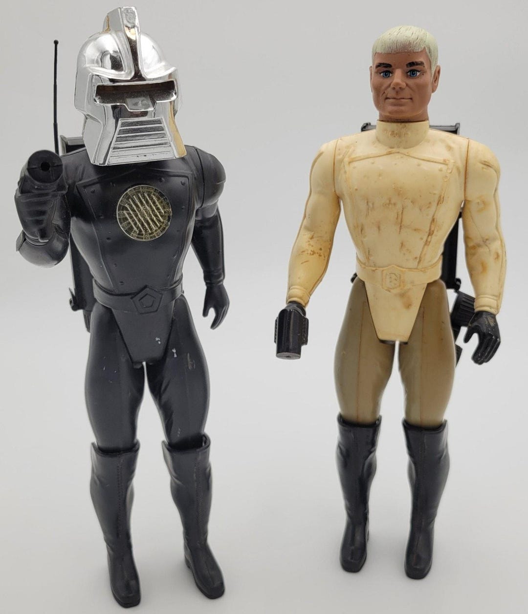 Vintage 1978 Battlestar Galactica 12" Colonial Warrior & Cylon ...