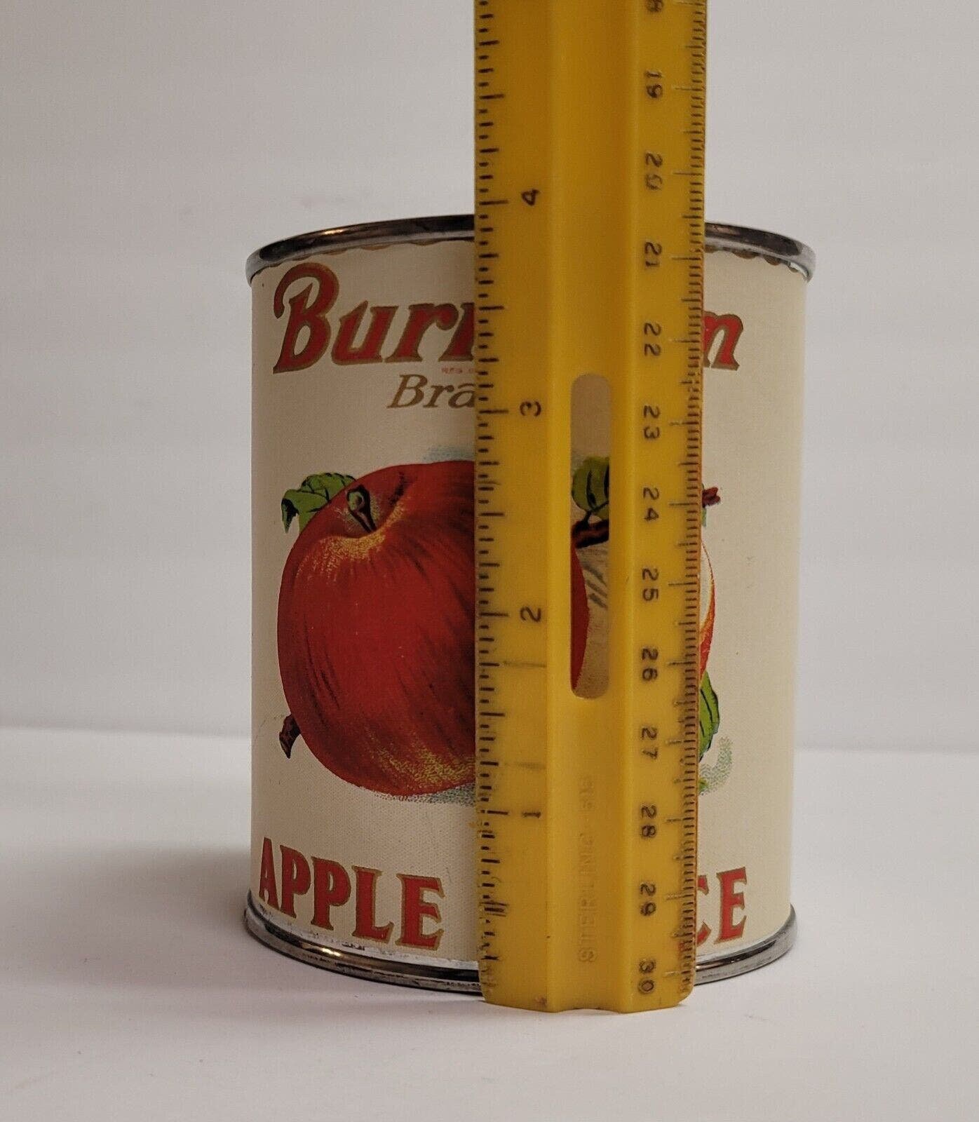 Burnham Brand Apple Sauce Tin Can Edgett Newark New York C1949-50's ...