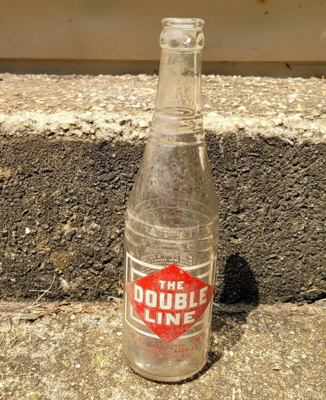 Vintage the Double Line Soda Bottle Durham North Carolina 12 Fl Oz - Etsy