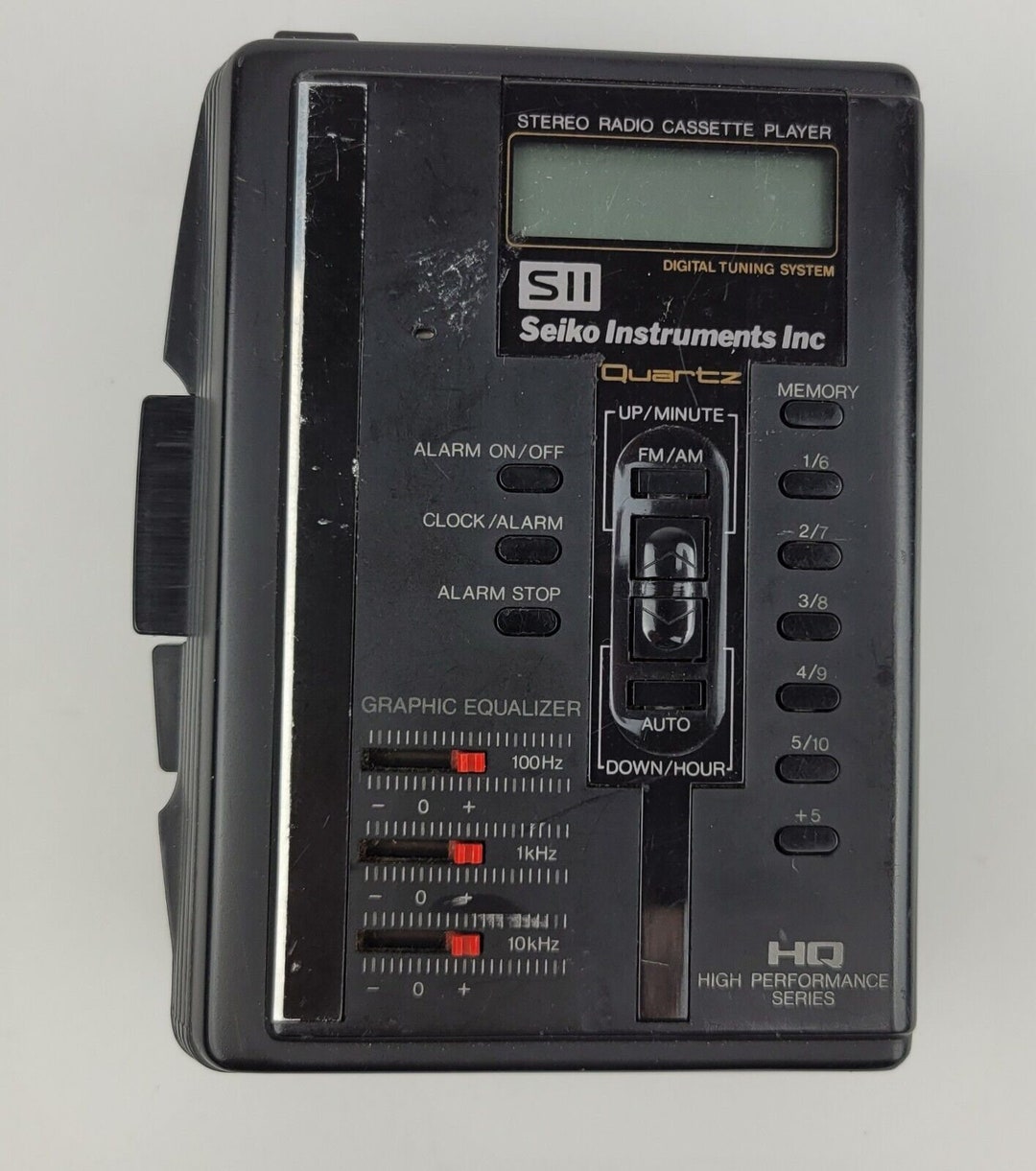Seiko Instruments Digital Radio Cassette Player Parts or Repair ...