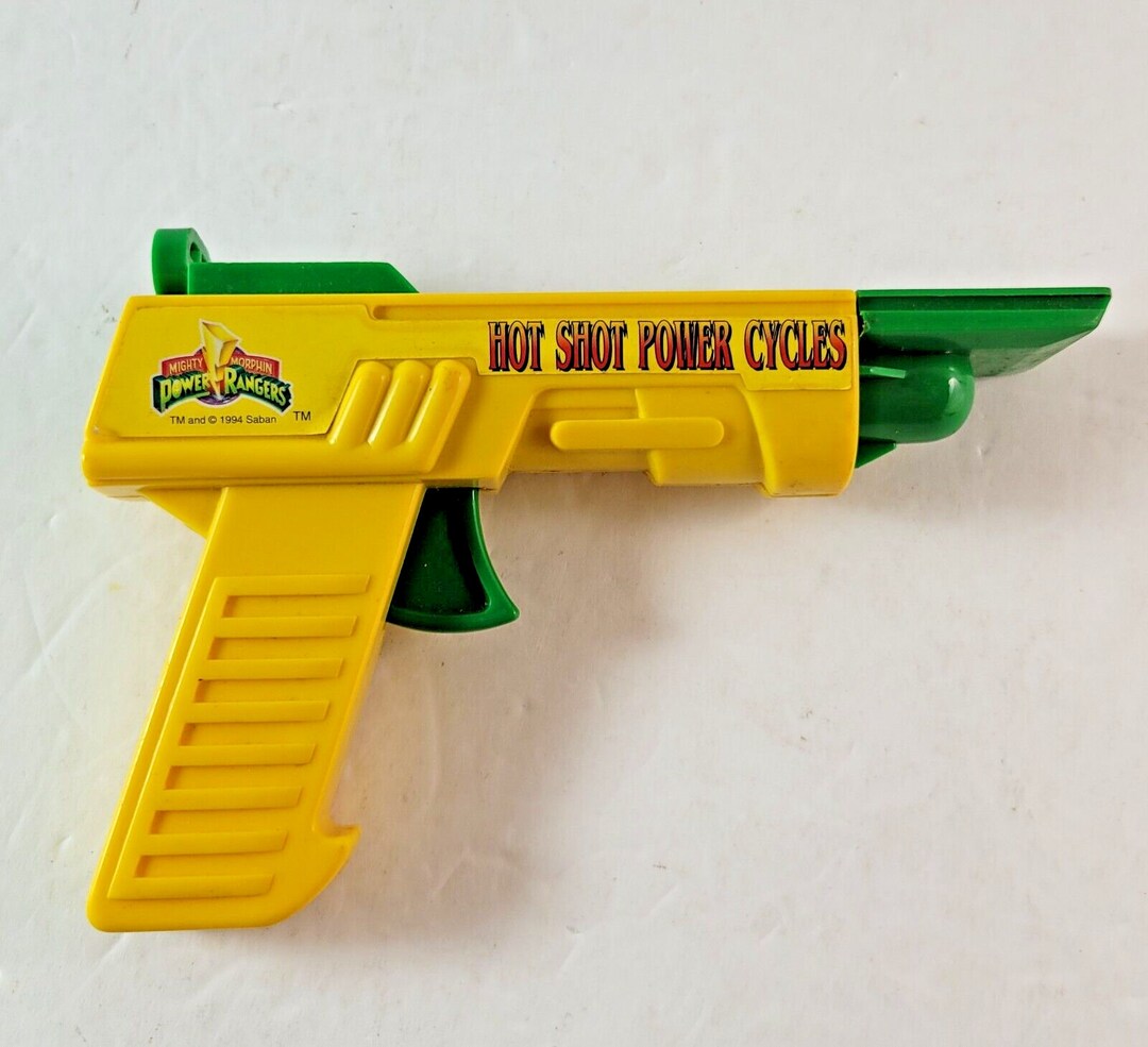 Vtg Mighty Morphin' Power Rangers Hot Shot Power Cycle Launcher 1994 ...