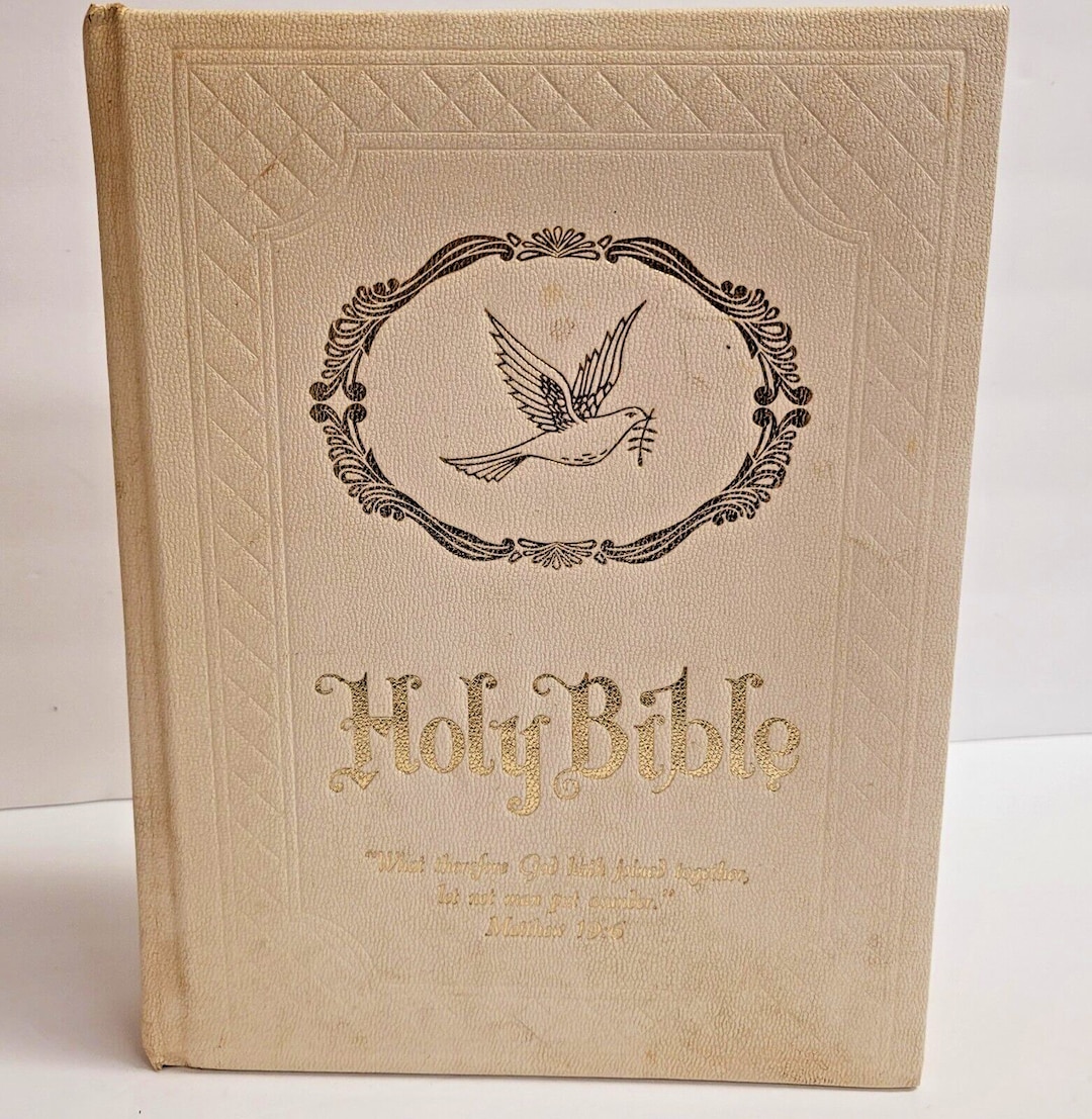 Gibson Holy Bible Wedding Edition King James Version Red Letter Edition ...