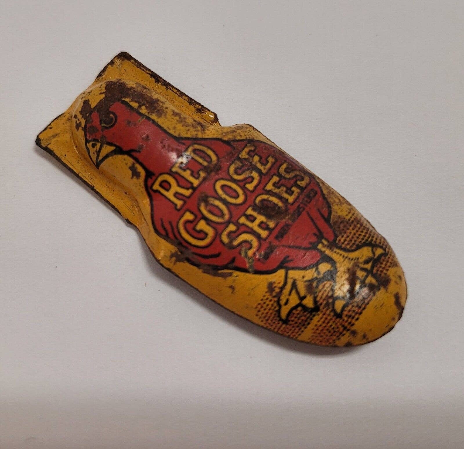 Vintage Red Goose Shoes Advertising Cricket Clicker Toy Tin - Etsy