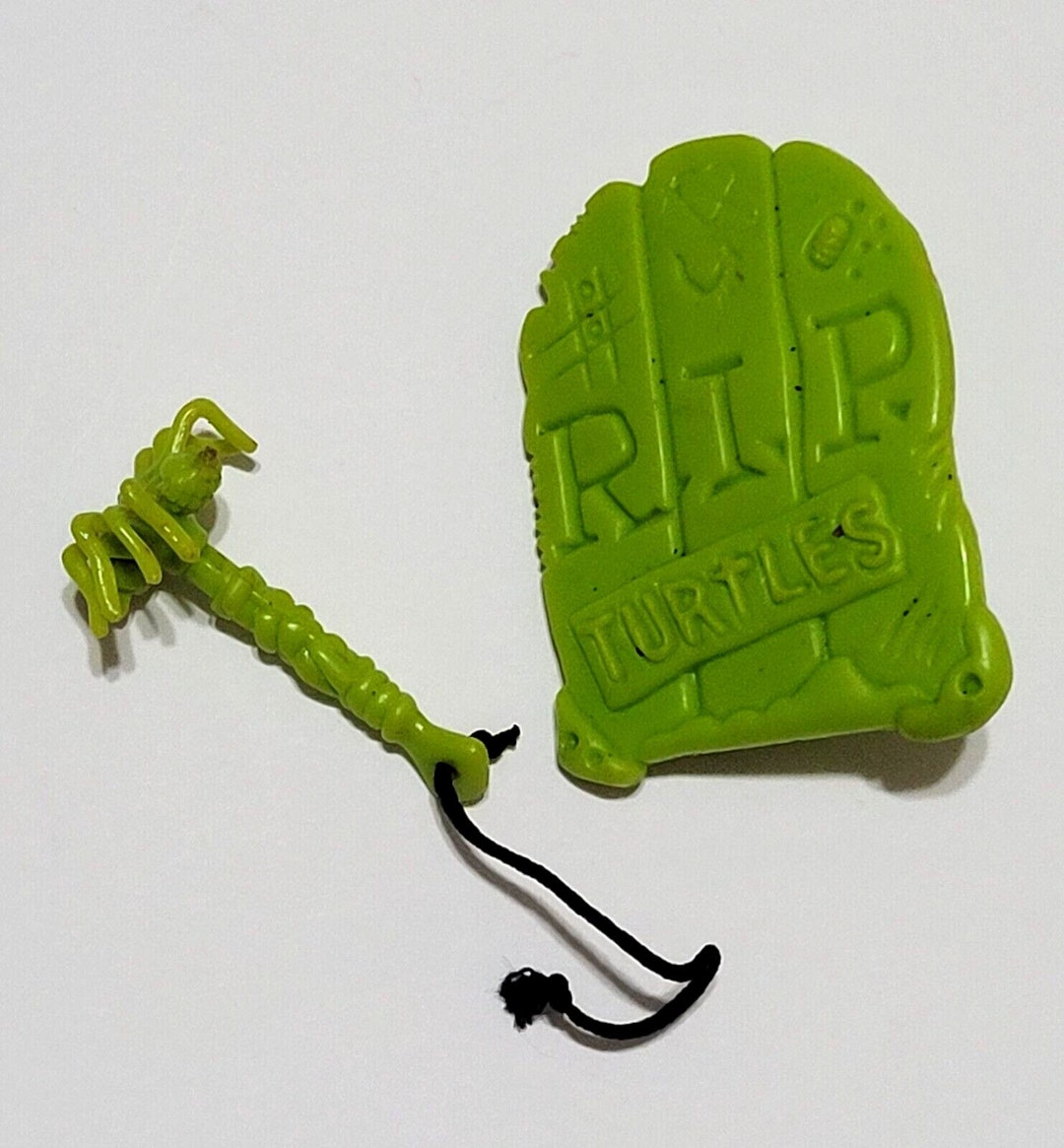 Teenage Nutant Ninja Turtles RAHZAR Accessories Lot of 2 Parts Vtg TMNT ...