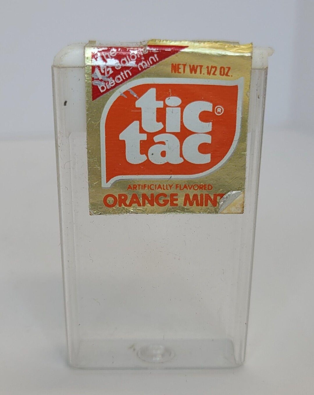 Vintage Tic Tac FERRARO 1985 Breath Mints ORANGE MINT Container Box - Etsy