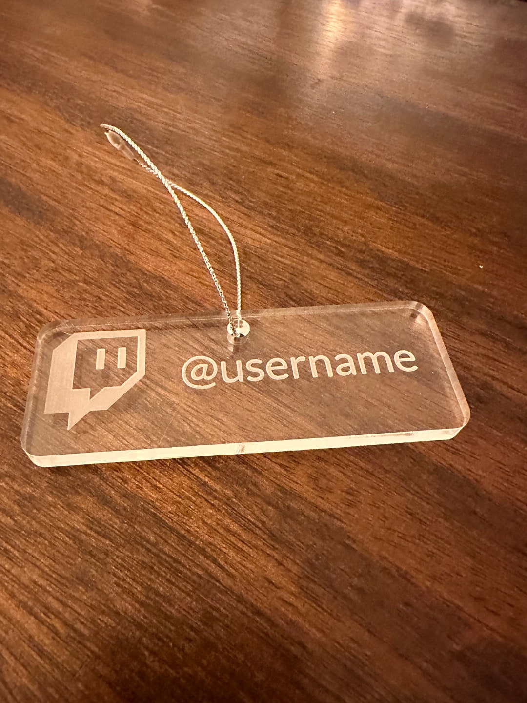 Twitch Handle Ornament - Etsy