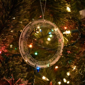 Acrylic Stargate Ornaments (milky Way and Pegasus) From Stargate SG1 ...