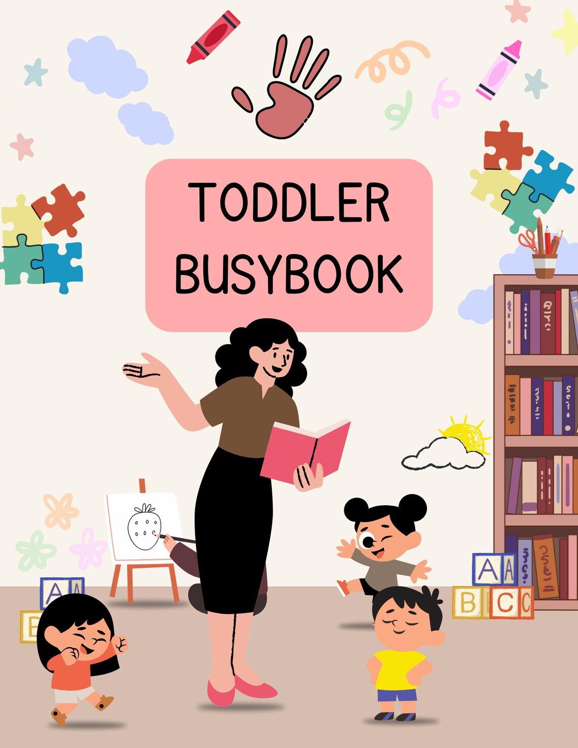 Toddler Busy Book | Digital | Busy Book| Activity Book| Kids| Learning ...