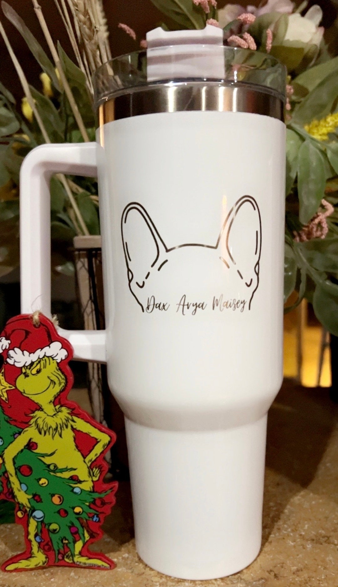 40 Oz Personalized Ears Cup With Name Added. Made to Order. - Etsy