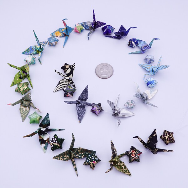 Paper Star Garland - Etsy