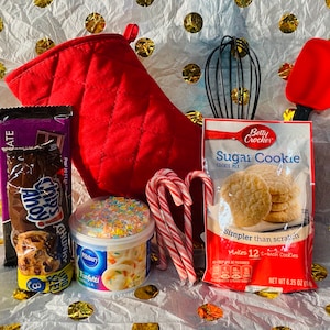 Oven Mitt Stocking Baking Themed Gift - Etsy