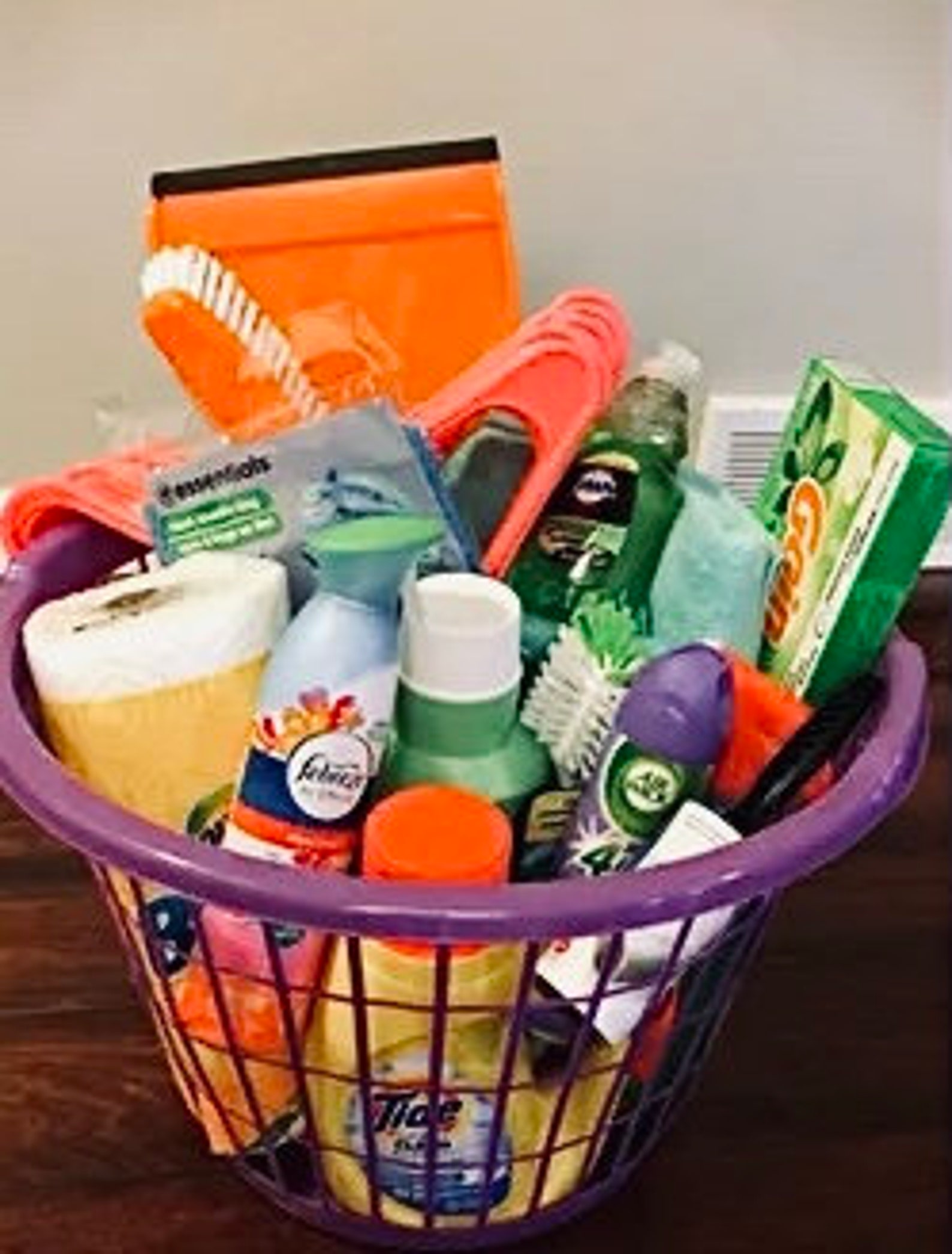 Cleaning Supply House Warming Gift Basket Survival Kit New - Etsy