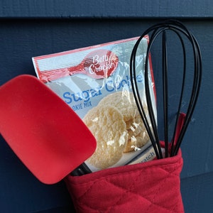 Oven Mitt Stocking Baking Themed Gift - Etsy