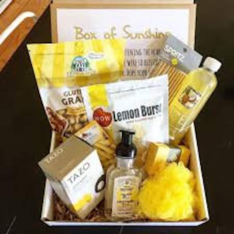 Box of Sunshine Care Package - Etsy
