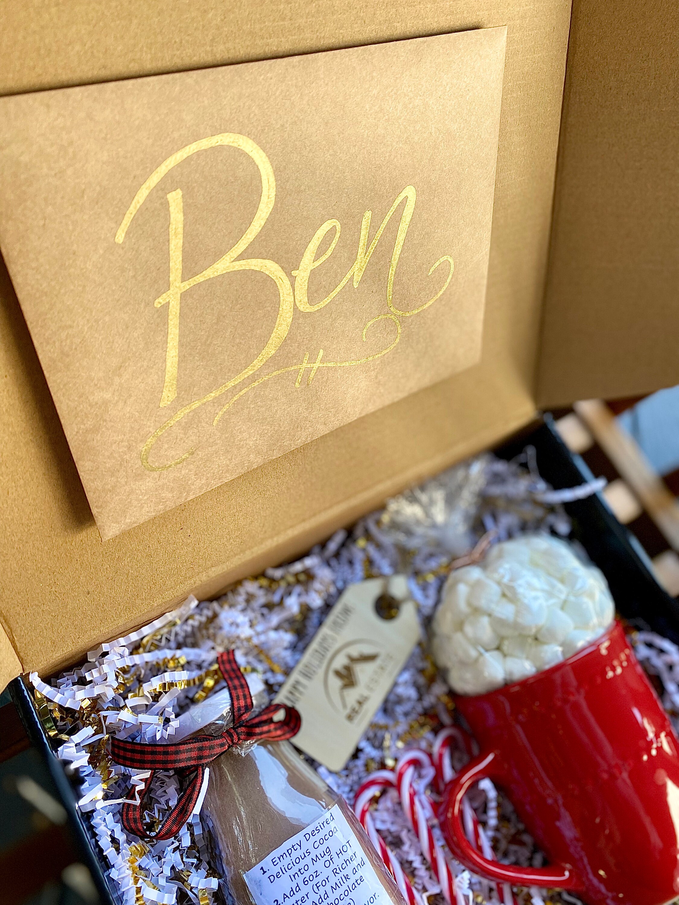 BULK ORDER Holiday Gift Box Hot Cocoa Theme - Etsy