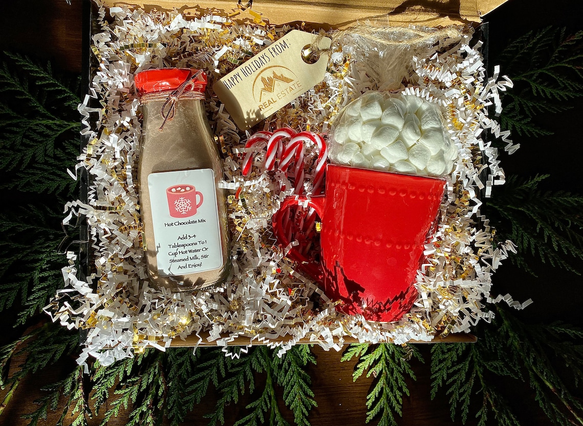 BULK ORDER Holiday Gift Box Hot Cocoa Theme | Etsy