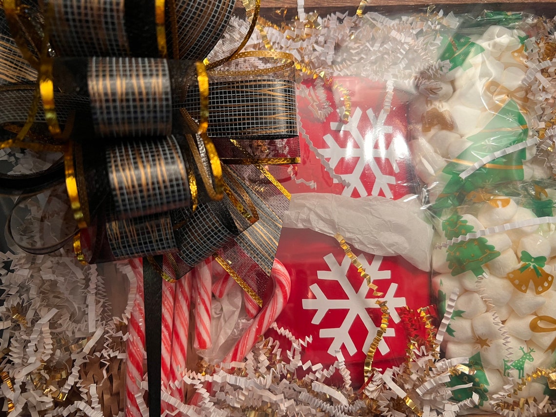 Family Size Hot Coco Kit Gift Basket | Etsy