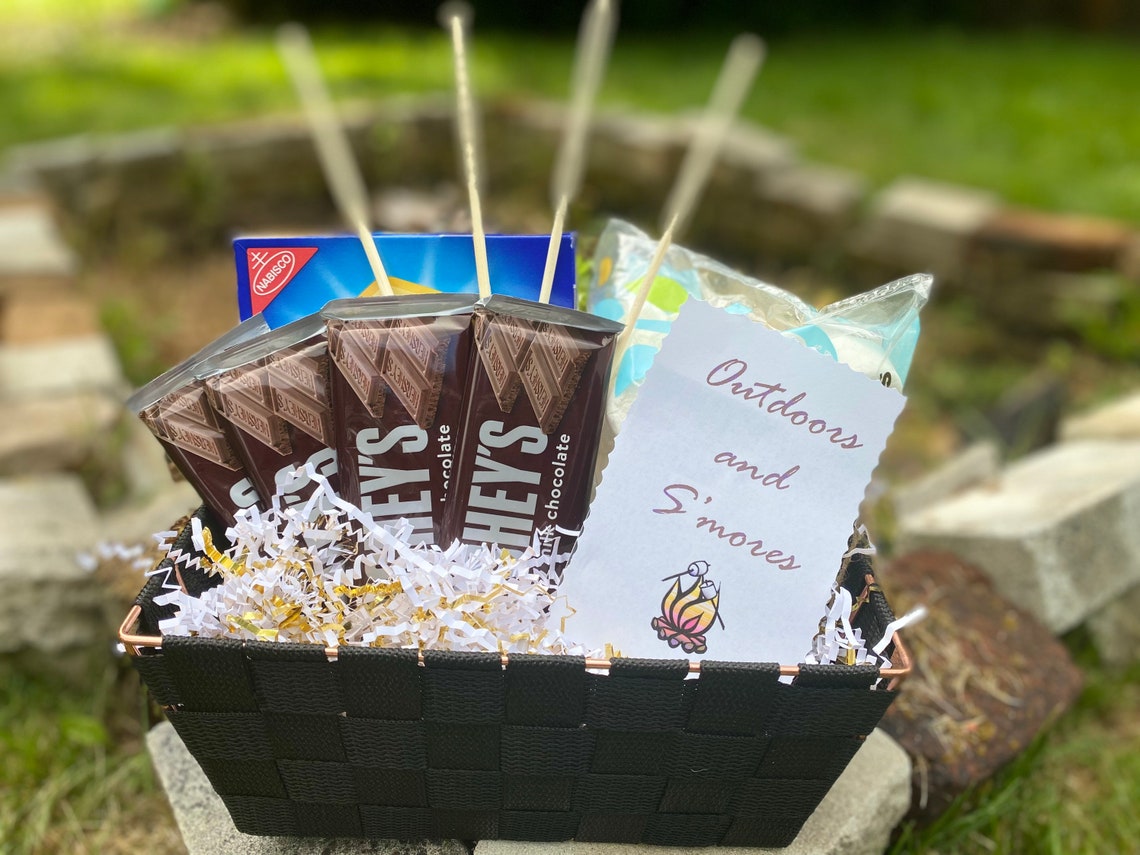 Family Smores Kit Gift Basket Summer Time Smores | Etsy