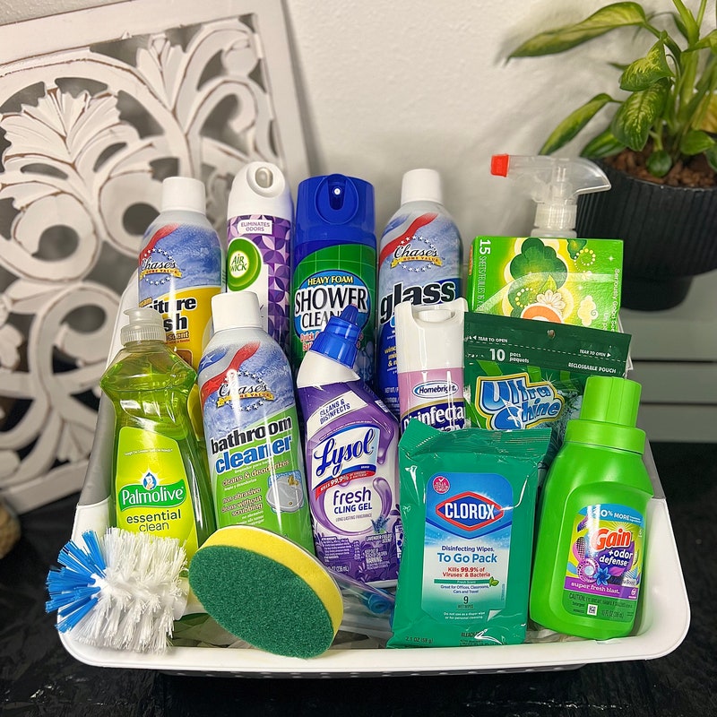 New Home House Cleaning Kit - Etsy