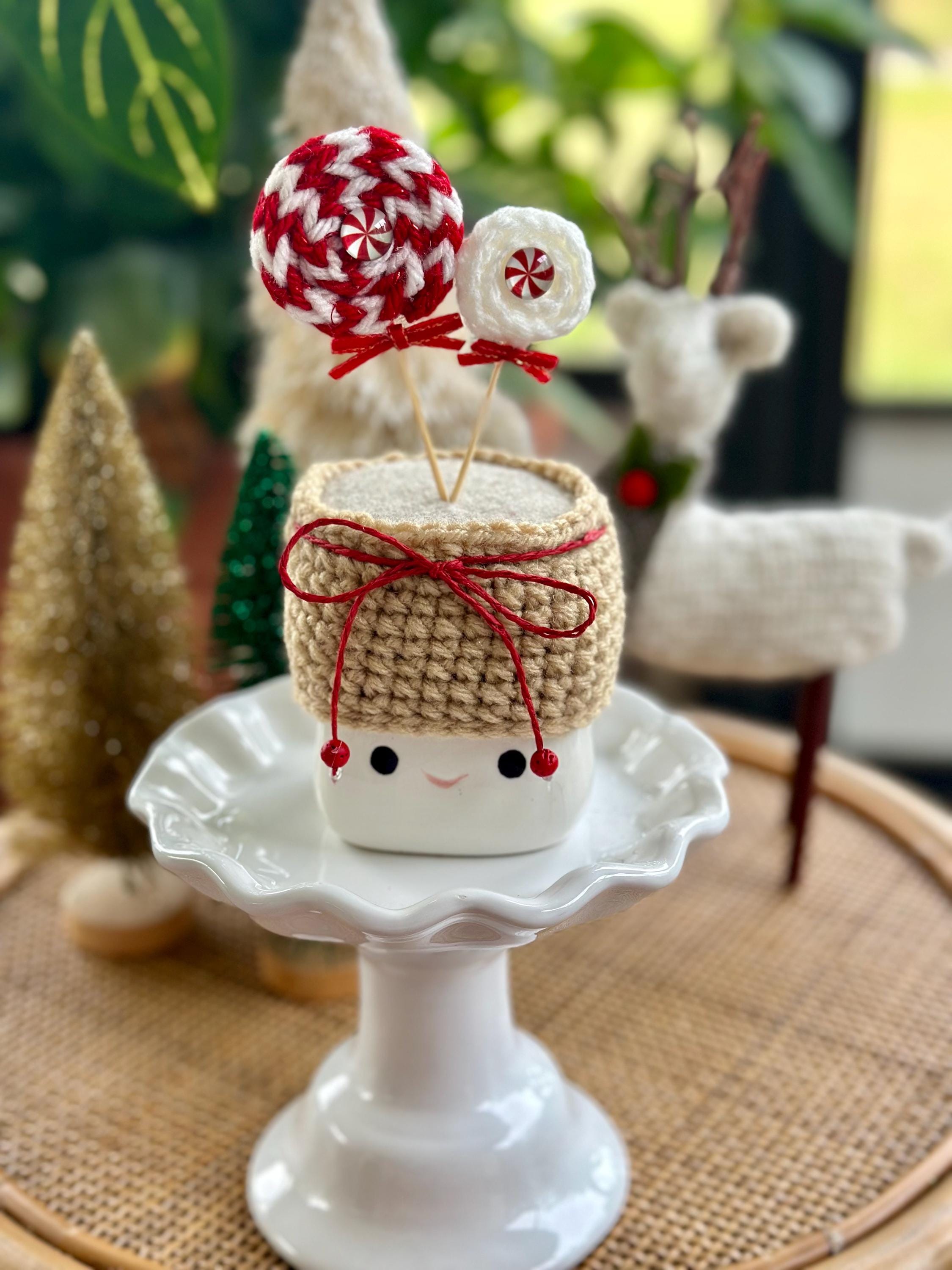 Marshmallow Mug Hat Peppermint (mug Not Included ) - Etsy