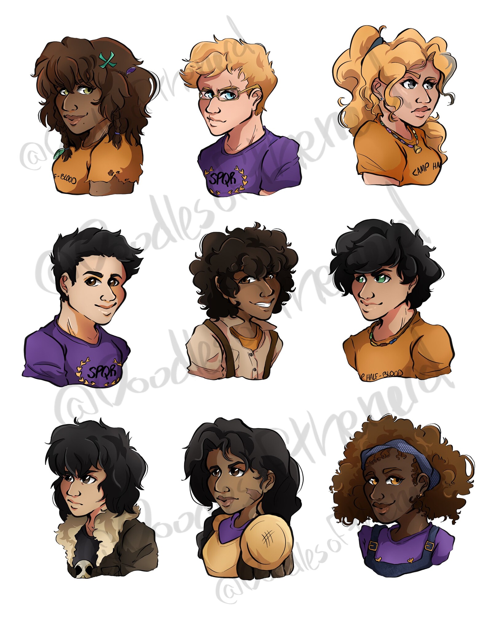 NEW PJO STICKERS - Etsy