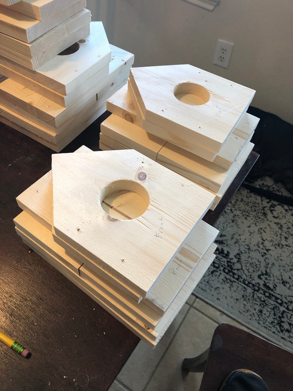 DIY Birdhouse Kit Class Pack: Paintable Real Wood, Kids Project - Etsy