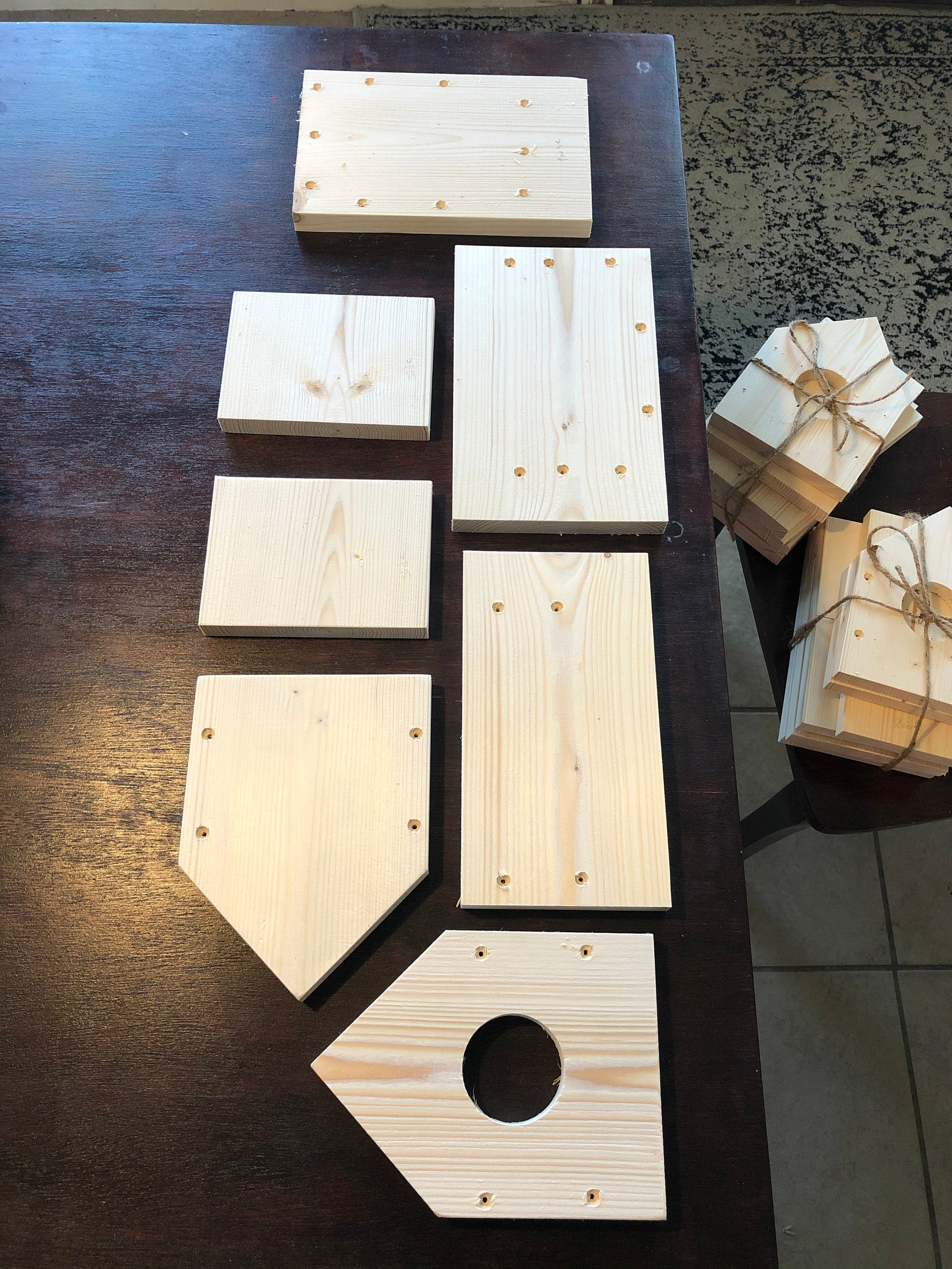 DIY Birdhouse Kit Class Pack: Paintable Real Wood, Kids Project - Etsy