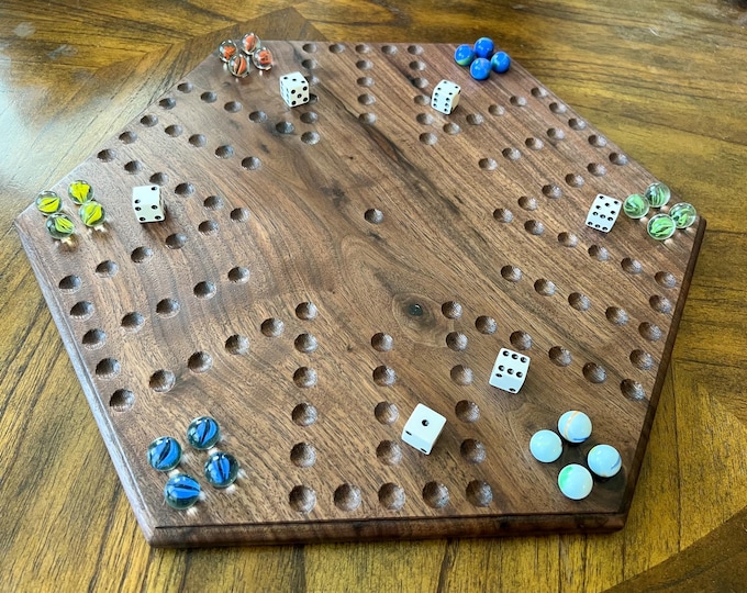 Heirloom Aggravation Board Game- Rose and Petals, Wahoo and Carbles ...