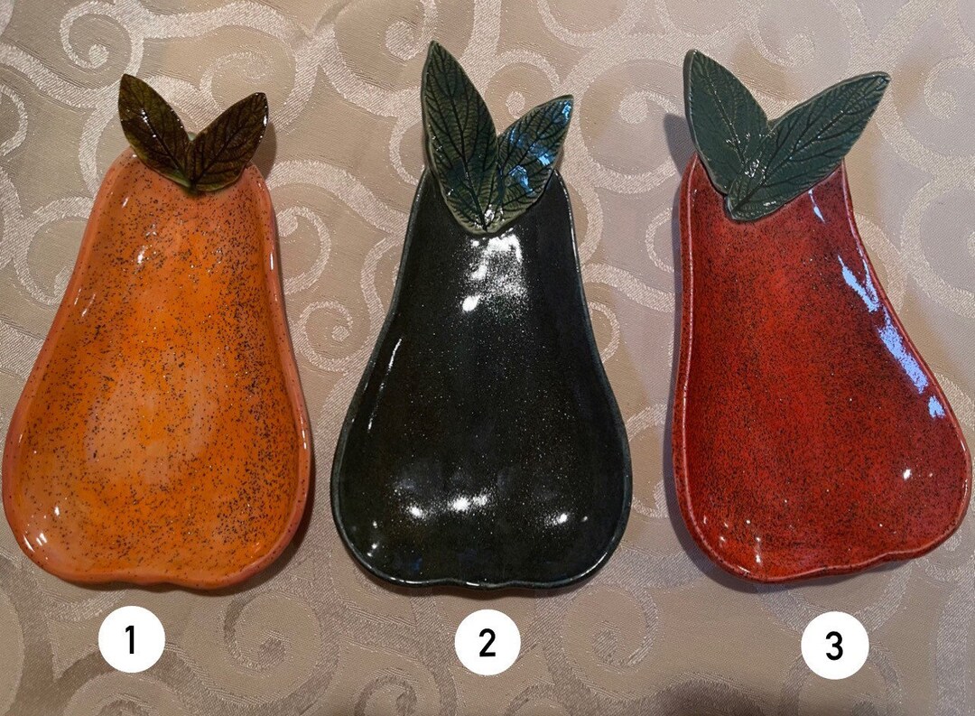 Handmade Functional Fruit/vegetable Shaped Ceramic Dishes - Etsy
