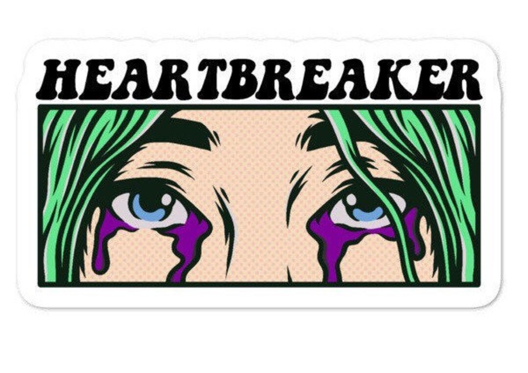 Heartbreaker Sticker - Etsy