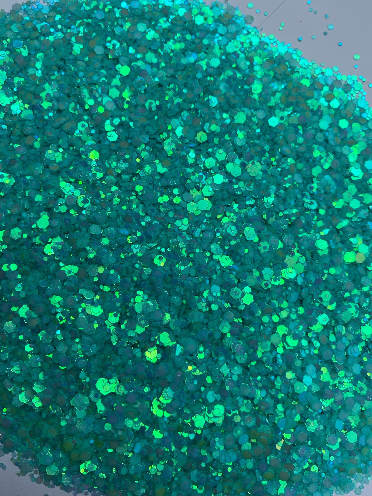 Turquoise/glow in the Dark/chunky Mix/blue/teal/color - Etsy