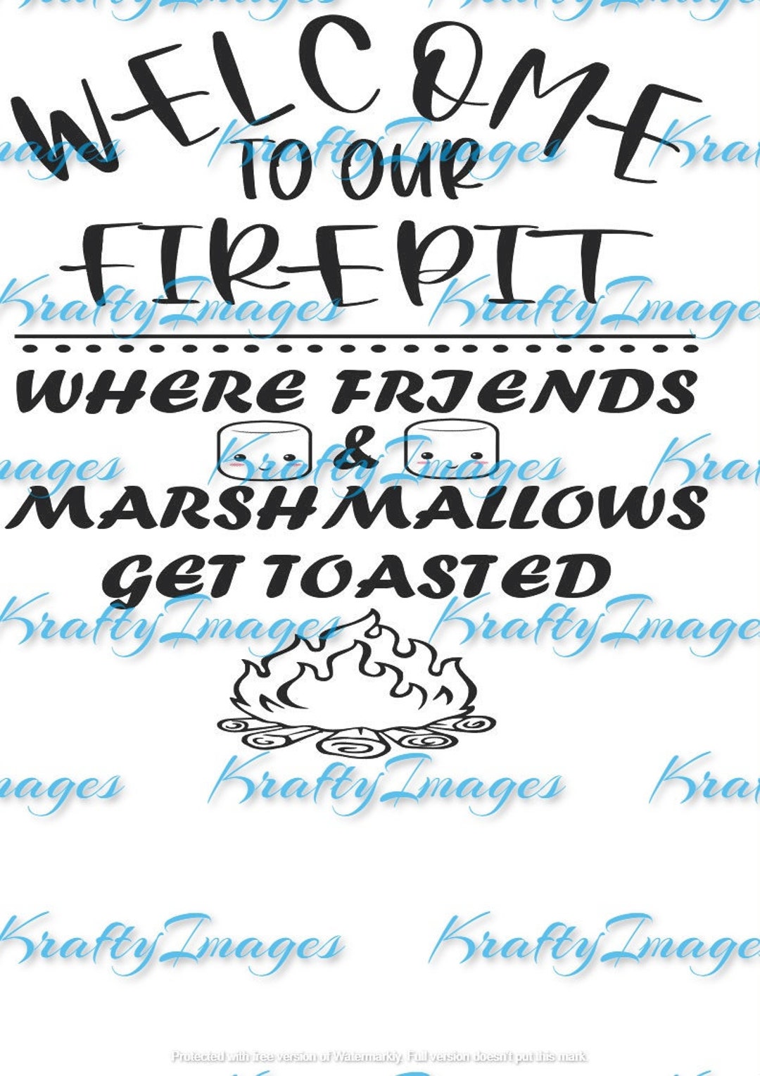 Welcome to Our Fire Pit/funny/humor/camping/outdoors/friends ...