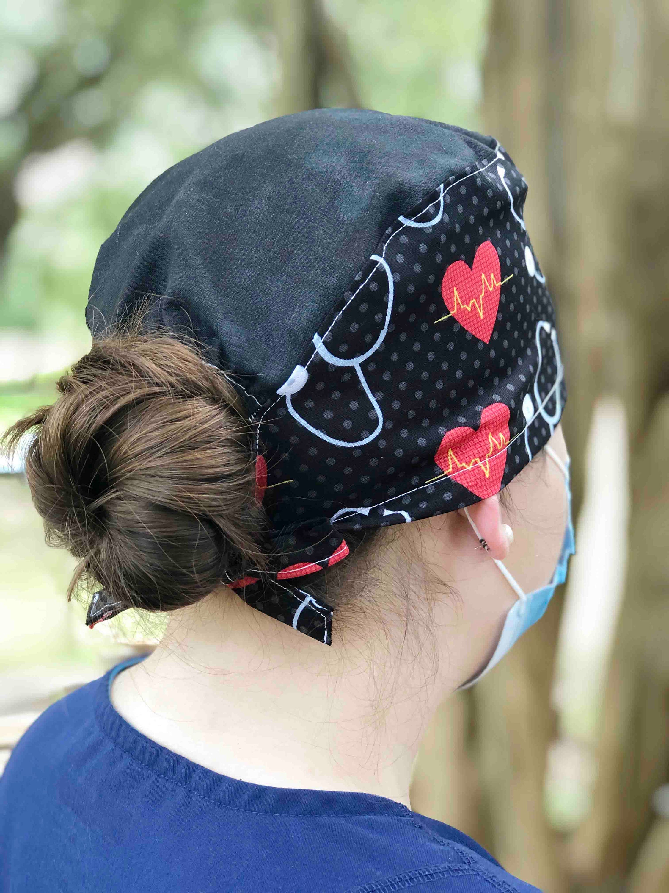 Scrub Cap for Women Scrub Hat Men Surgical Cap Medical Surgical Hat ...