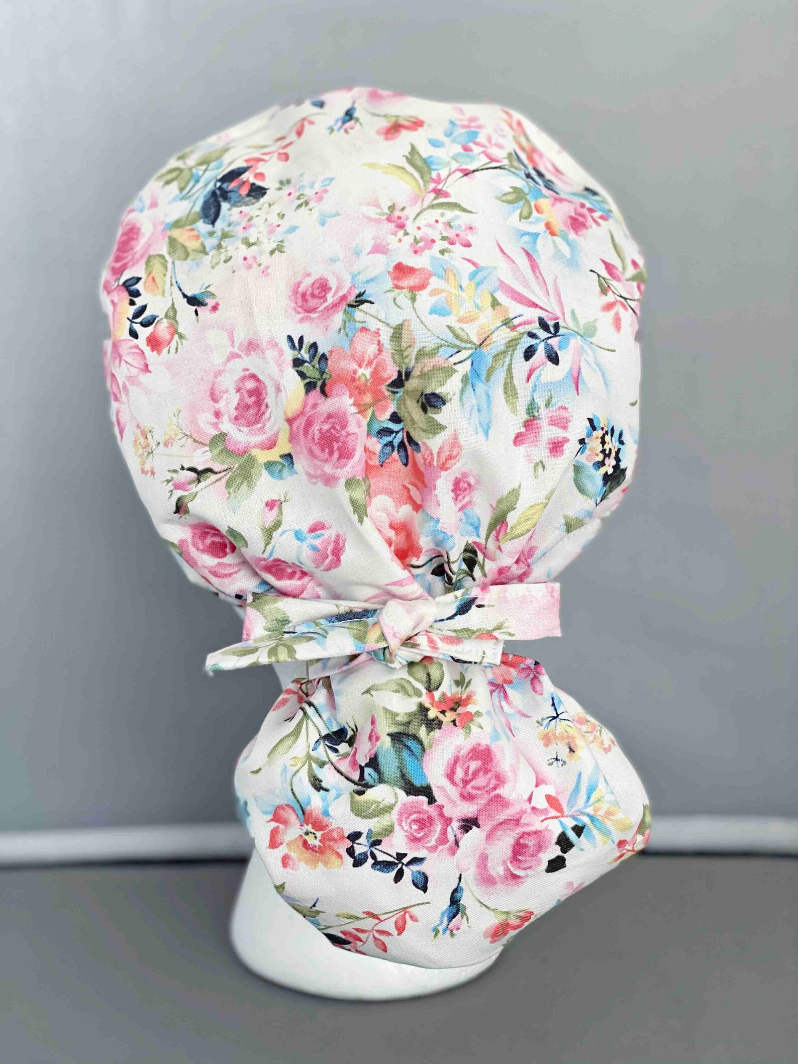 Embroidered Ponytail Scrub Cap for Women Monogram Scrub Cap - Etsy