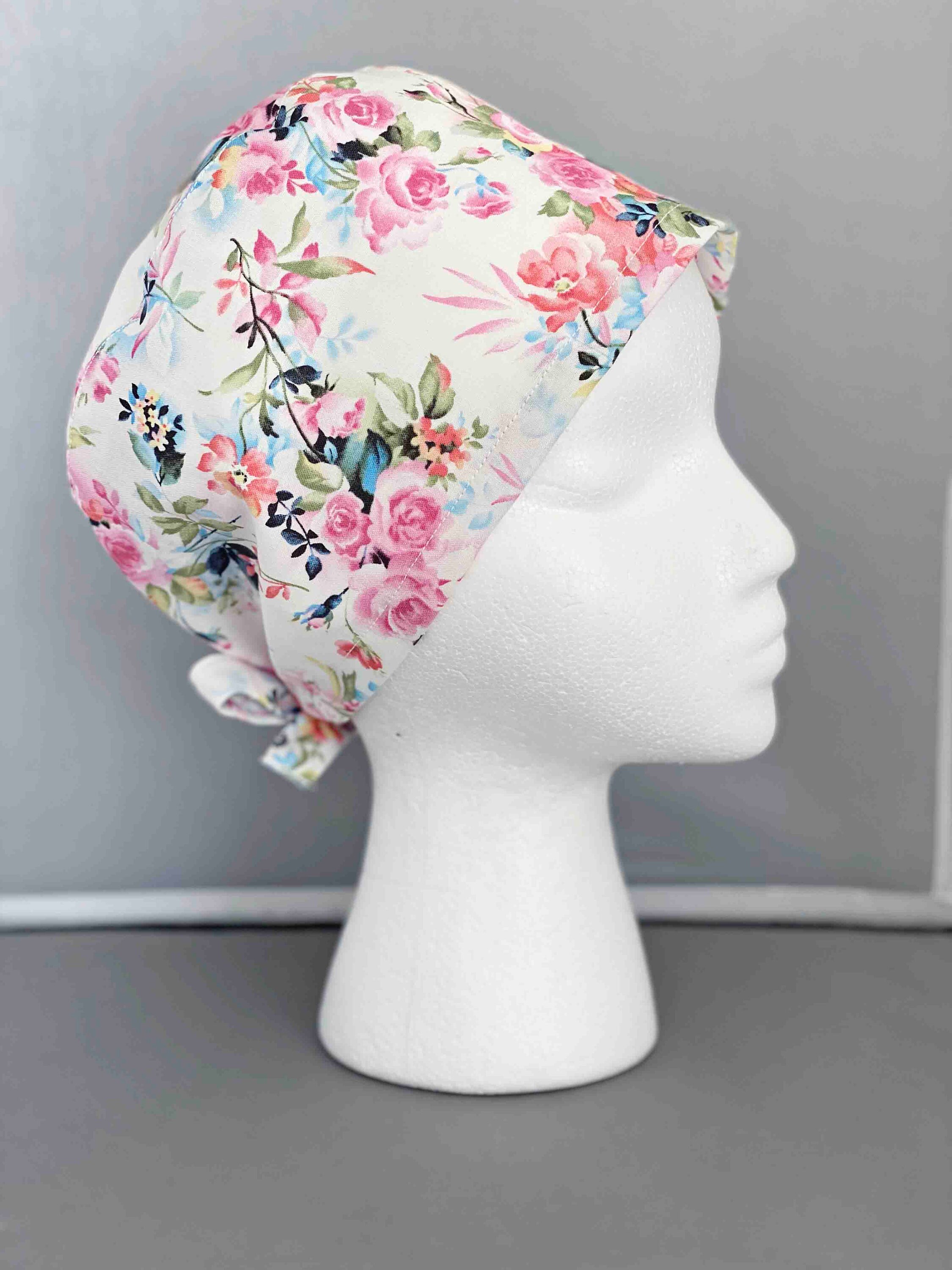 Scrub Cap for Women, Hair Cover for Nurses, Medical Hair Cover, Nurse ...