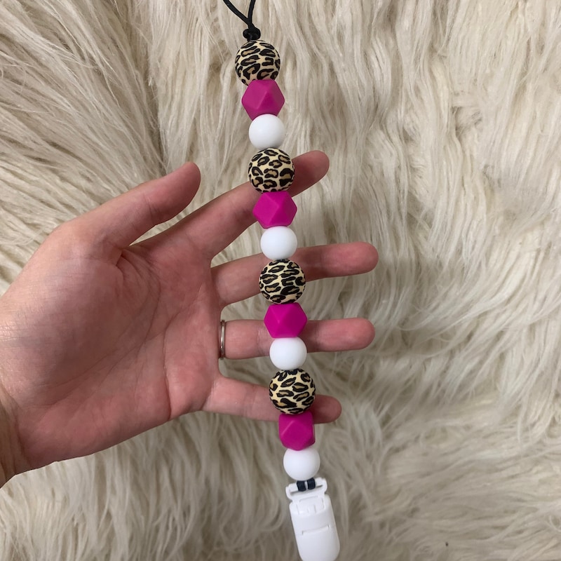 Pink Pacifier - Etsy