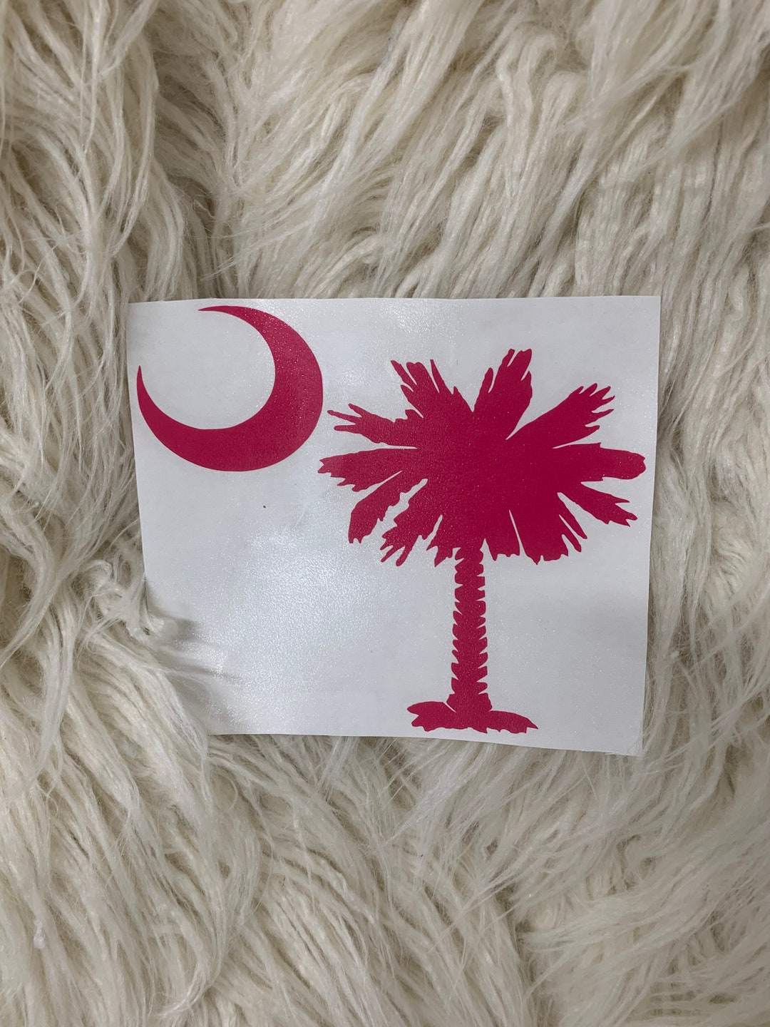 South Carolina Palmetto Tree Decal, Decal for South Carolina Lovers ...