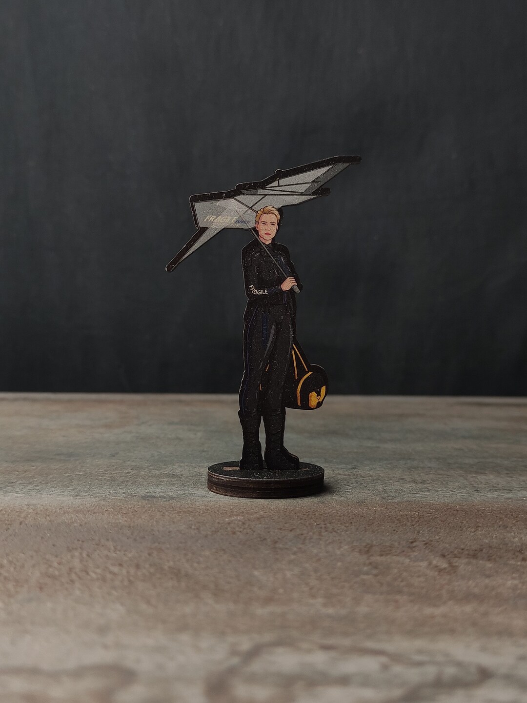 Death Stranding Inspired Wooden Figure Standee Fragile - Etsy