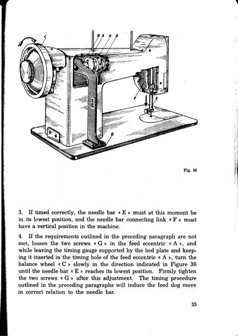Necchi BF / BU Nova and Mira Service Manual - Instant PDF Download - Etsy