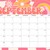 Printable September 2024 Calendar : Retro 70s Daisy - Etsy Canada