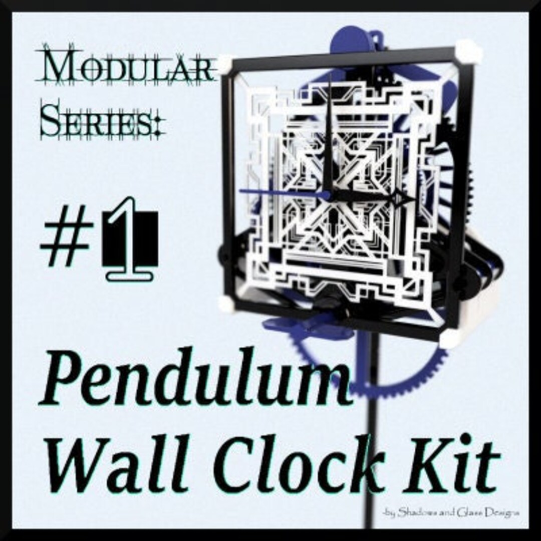 Pendulum Wall Clock Kit - Etsy