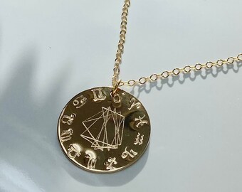 Custom Birth Chart Necklace - Etsy
